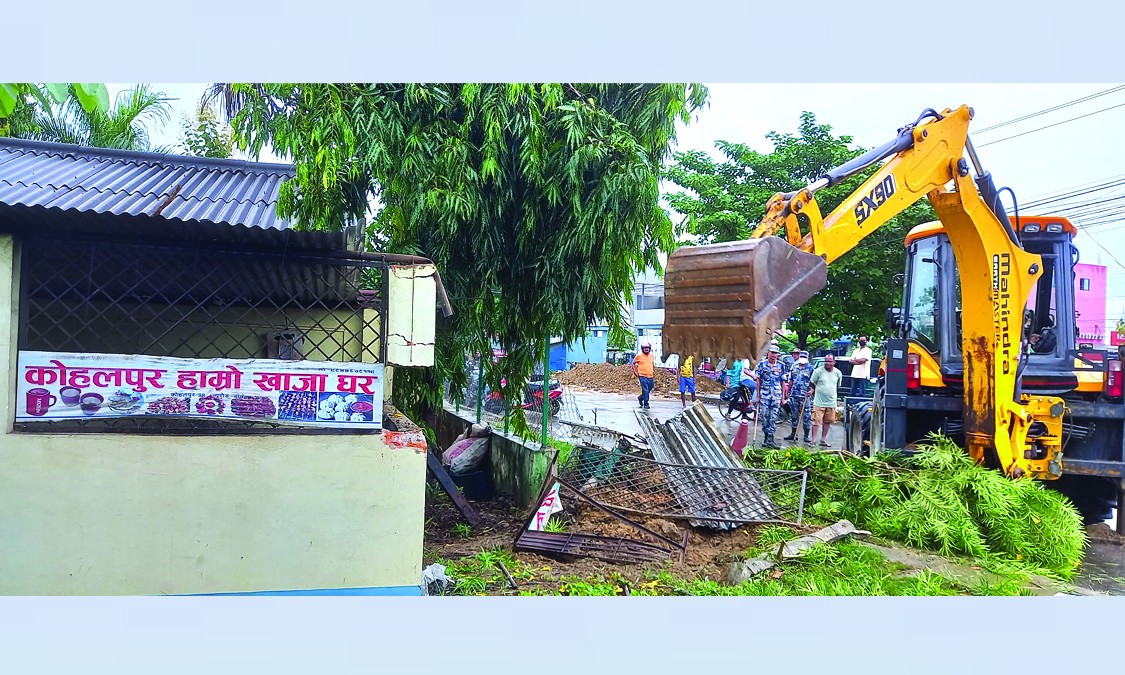 कोहलपुरमा मेयरको ‘डोजर’ चलेनः अबरोध पुर्‍याउनेलाई संस्थागतरुपमा ...